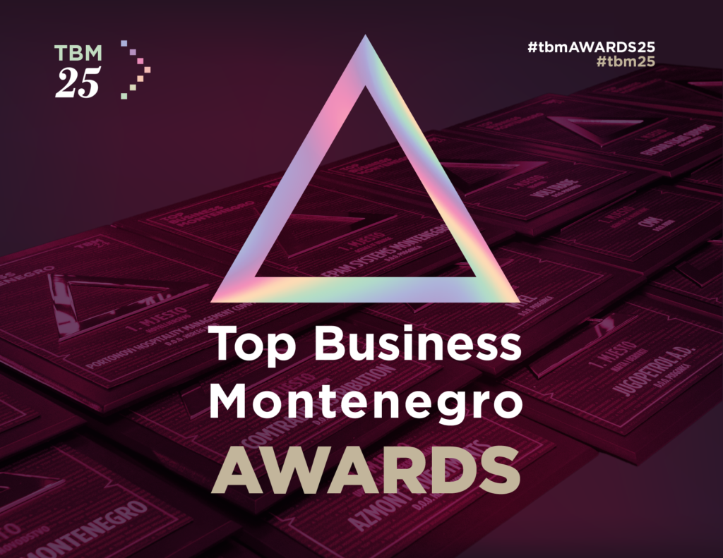 Poznati dobitnici Top Business Montenegro Awards 2025: U ključnim ...