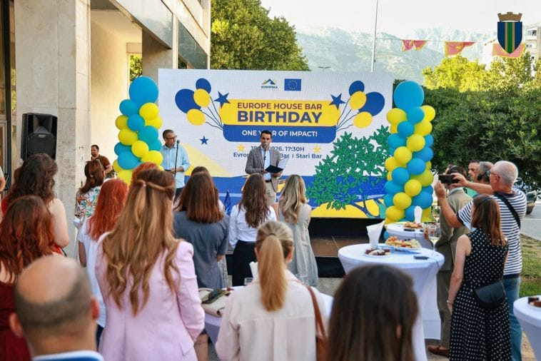 Obilježena prva godišnjica rada Evropske kuće u Baru | Portal ETV
