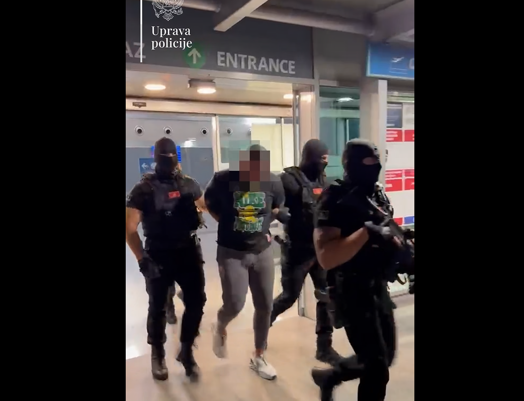 (VIDEO) Interpol Podgorica i PJP realizovali ekstradiciju člana OKG iz ...